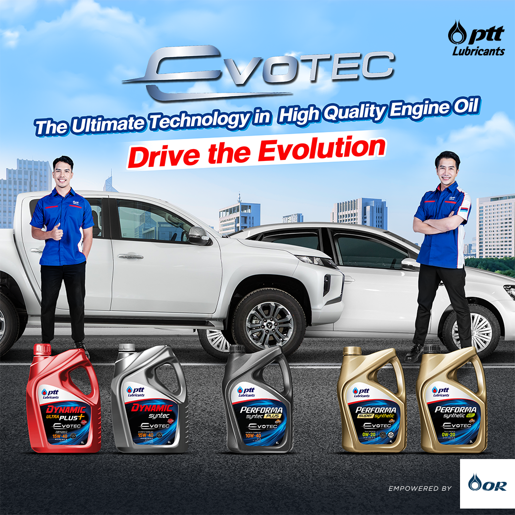 EVOTEC technology, the ultimate choice for high quality engine oil
